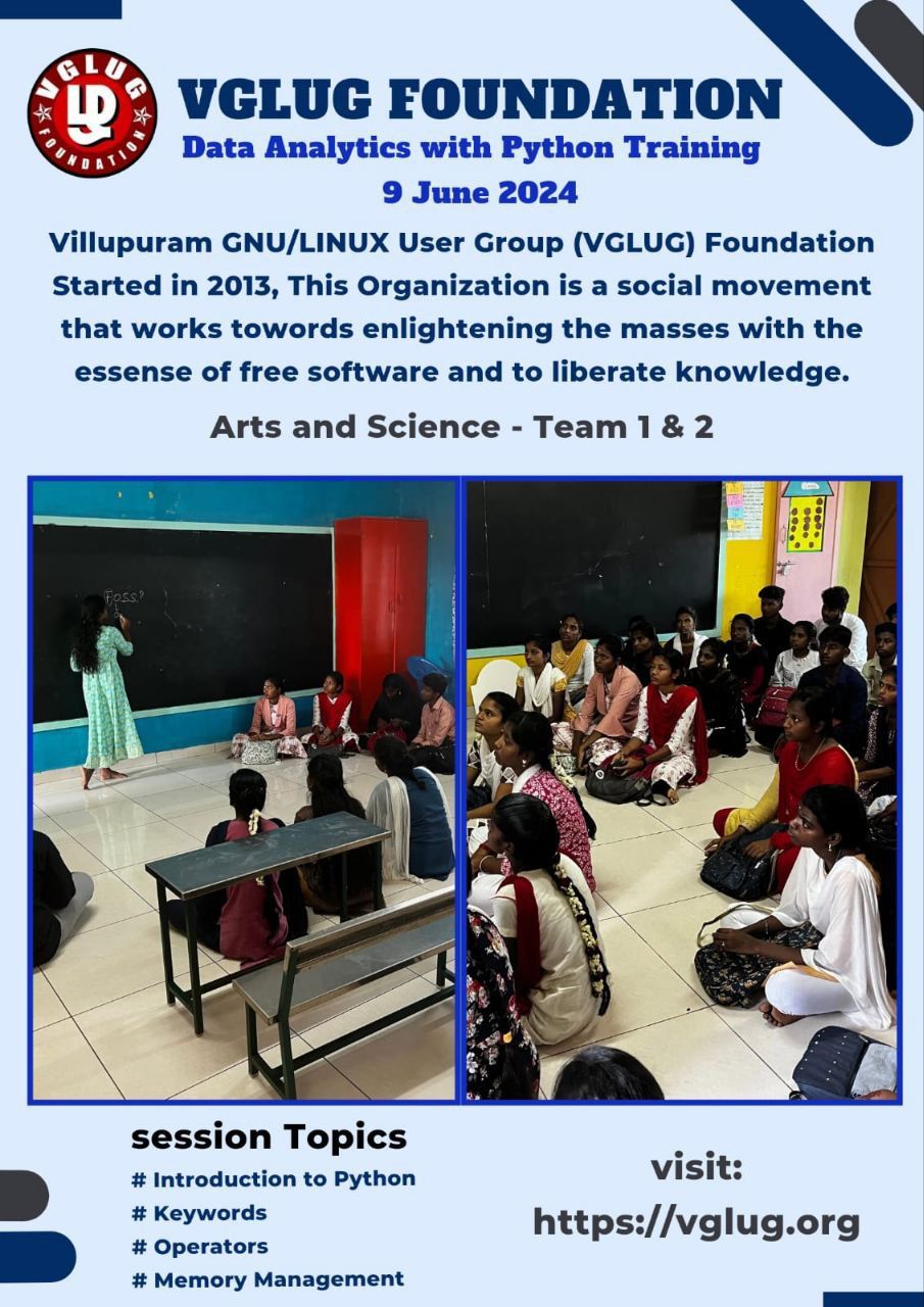 Data Analytics with Python and DevOps Training 2024 – Session #02 – 09/June/2024 – VGLUG Foundation