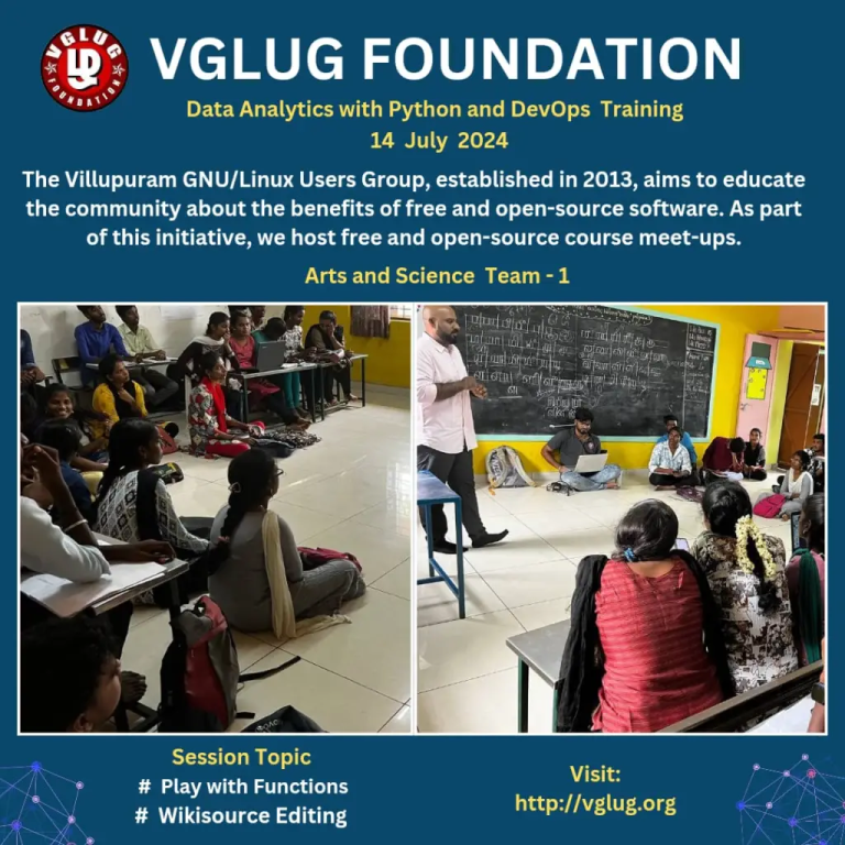 Data Analytics with Python Training – 7th Week Recap – VGLUG Foundation