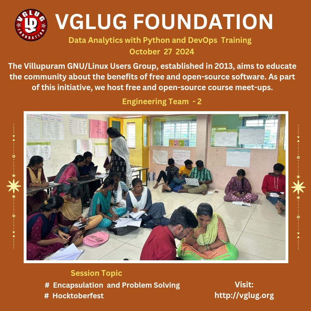 Data Analytics with Python Training – 22th Week Recap – VGLUG Foundation