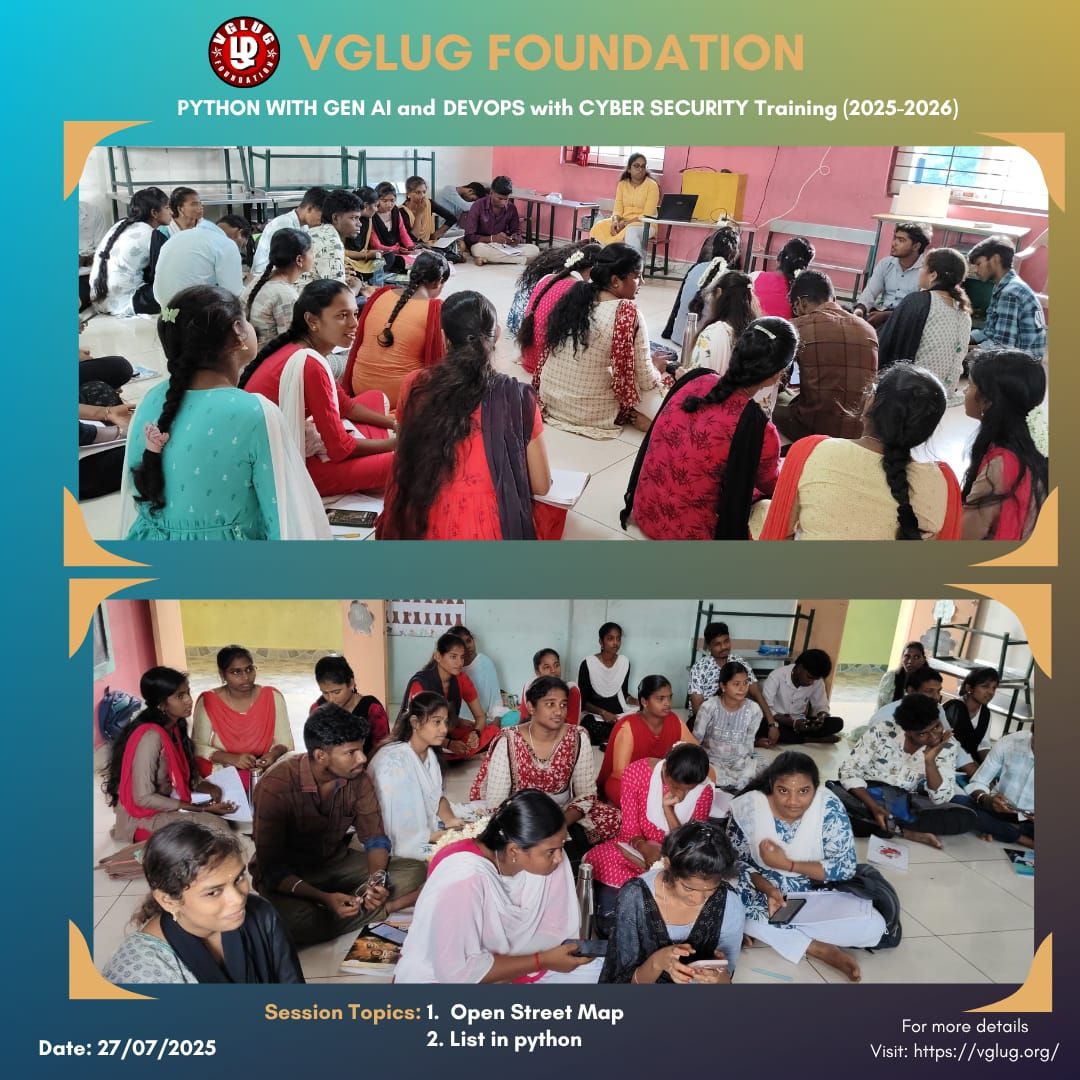 Python with GenAi and DevSecOps Training 2025 – Session 9 – VGLUG ...