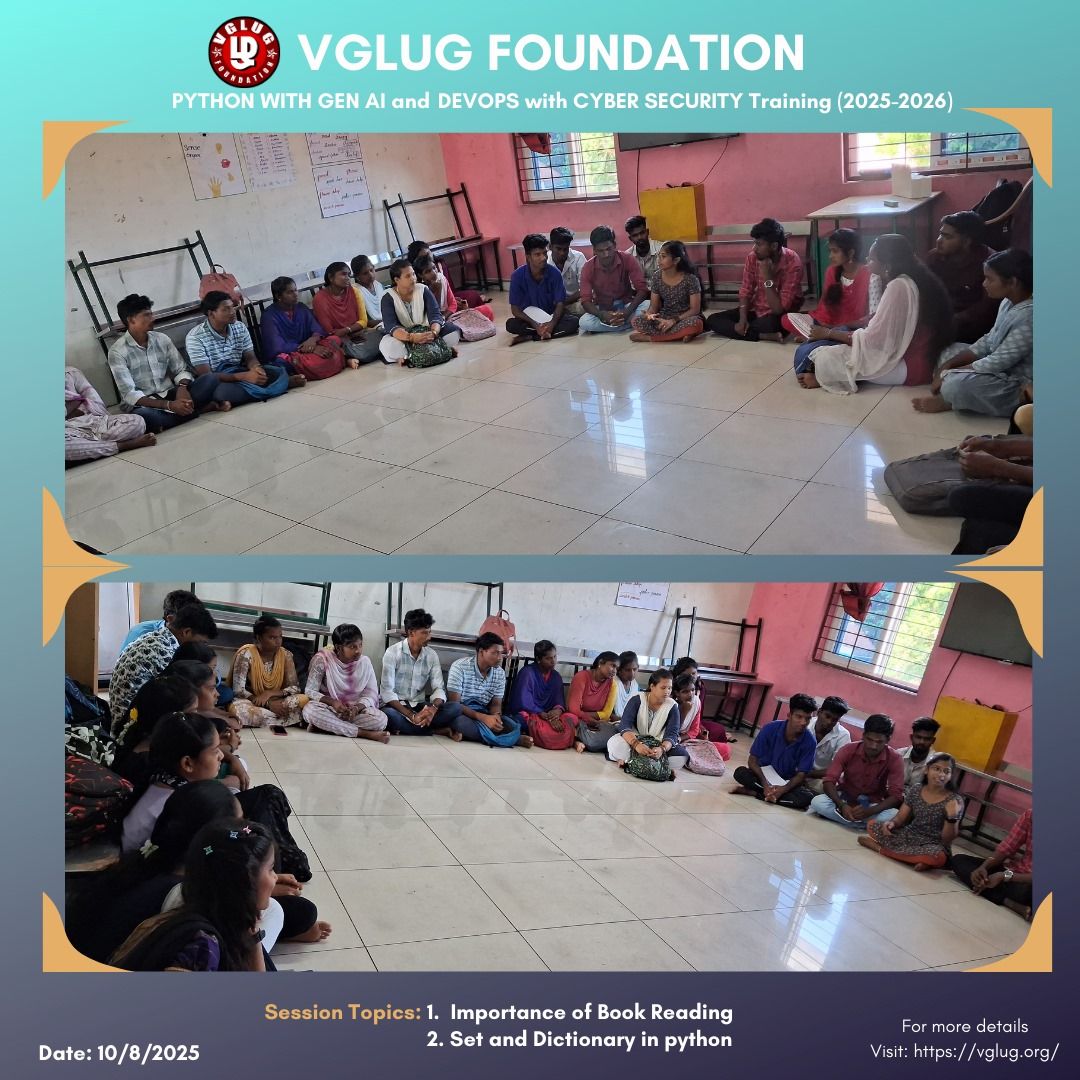 Python with GenAi and DevSecOps Training 2025 – Session 11 – VGLUG Foundation